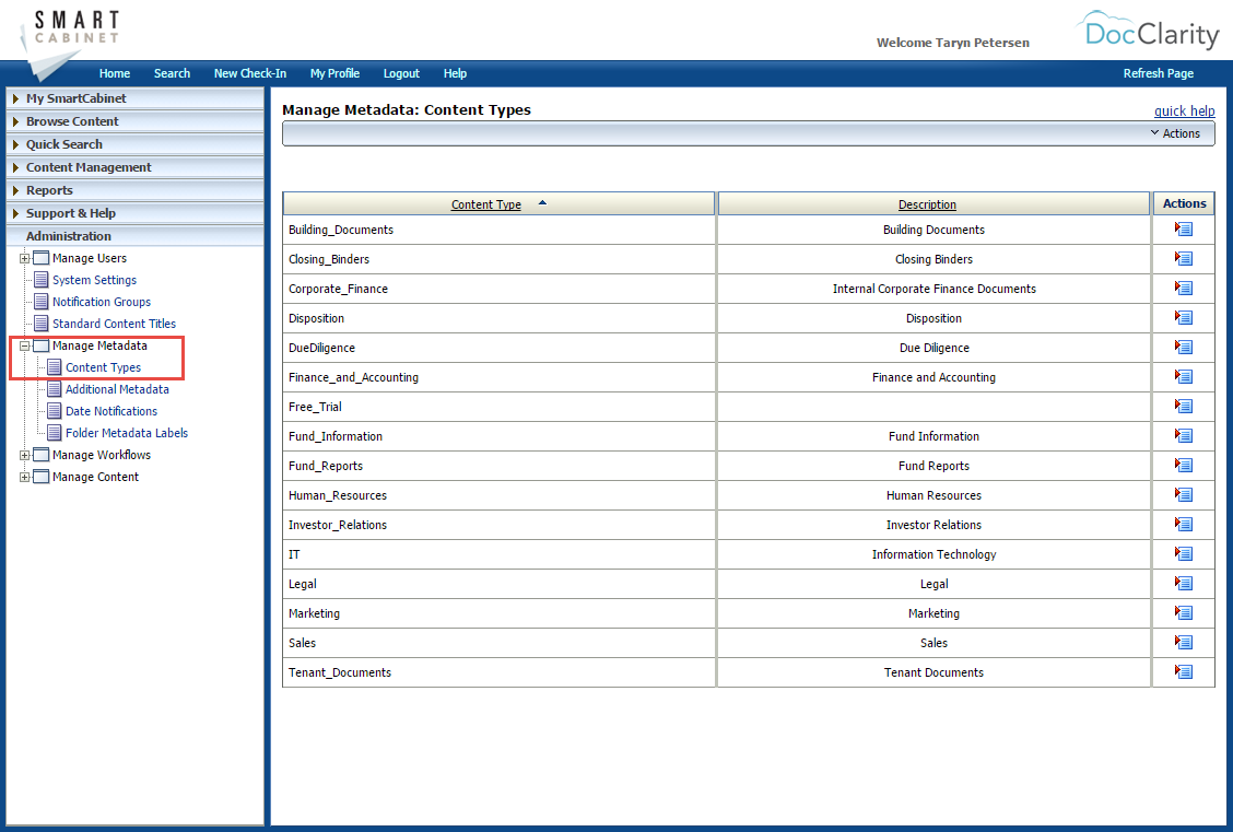 Storing Content So It’s Easy to Find – SmartCabinet Support