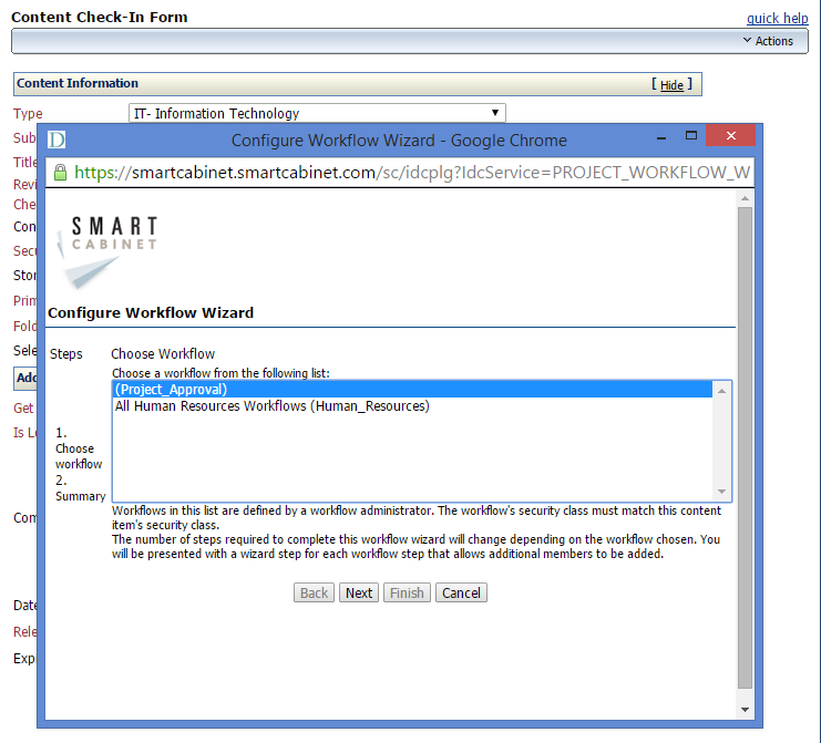 How Content Moves Through the System – SmartCabinet Support