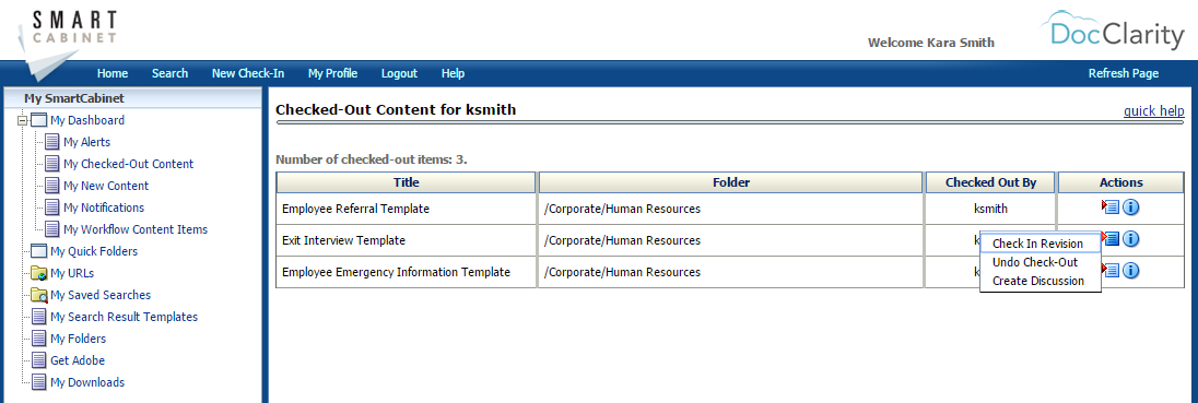 How Content Moves Through the System – SmartCabinet Support