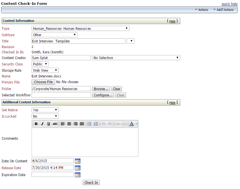 How Content Moves Through the System – SmartCabinet Support