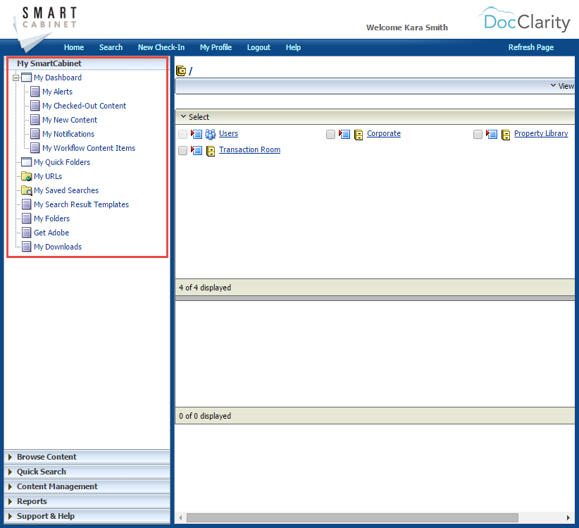My SmartCabinet – SmartCabinet Support