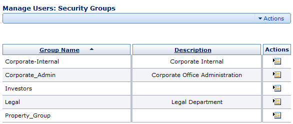 Manage Users: Security Groups – SmartCabinet Support
