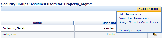 Security Groups: Assigned Users – SmartCabinet Support