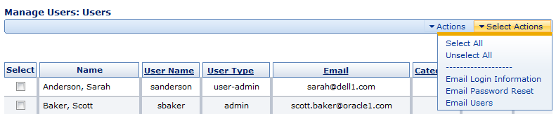 Manage Users: Users – SmartCabinet Support