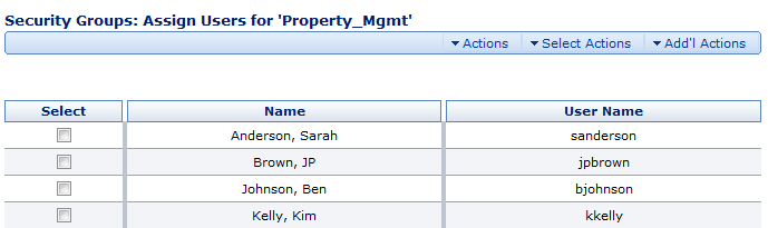 Security Groups: Assign Users – SmartCabinet Support