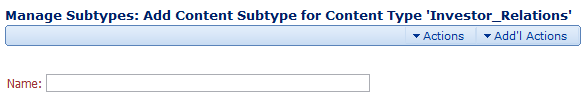 Manage Subtypes: Add Content Subtype for Content Type – SmartCabinet Support