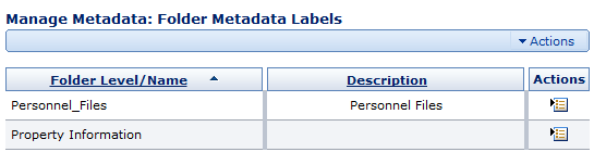 Manage Metadata: Folder Metadata Labels – SmartCabinet Support