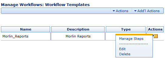 Manage Workflows: Workflow Templates – SmartCabinet Support