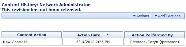 Workflow Reports: Workflow History – SmartCabinet Support